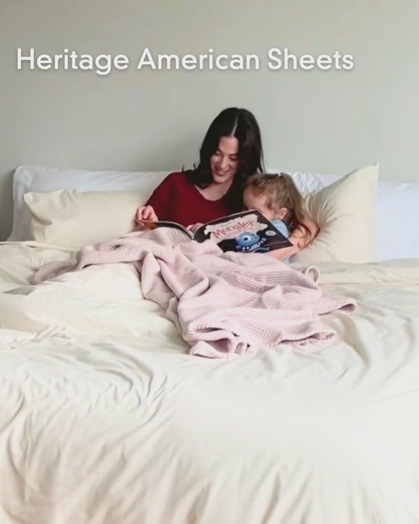 100% American Cotton Made in USA Bed Sheets | Authenticity50